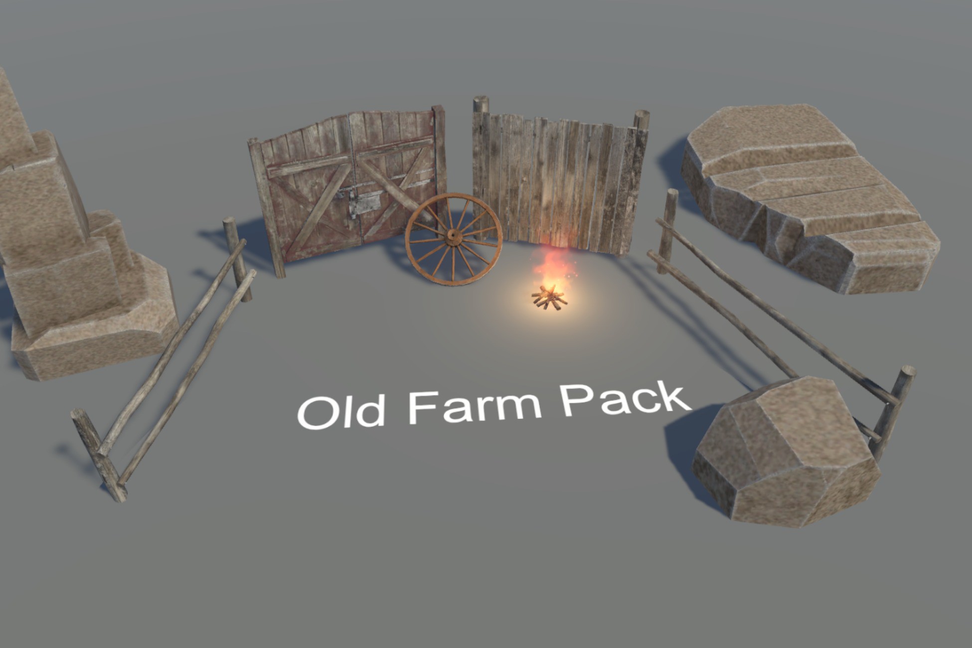 Old Farm Pack vol. 1 | 3D Environments | Unity Asset Store