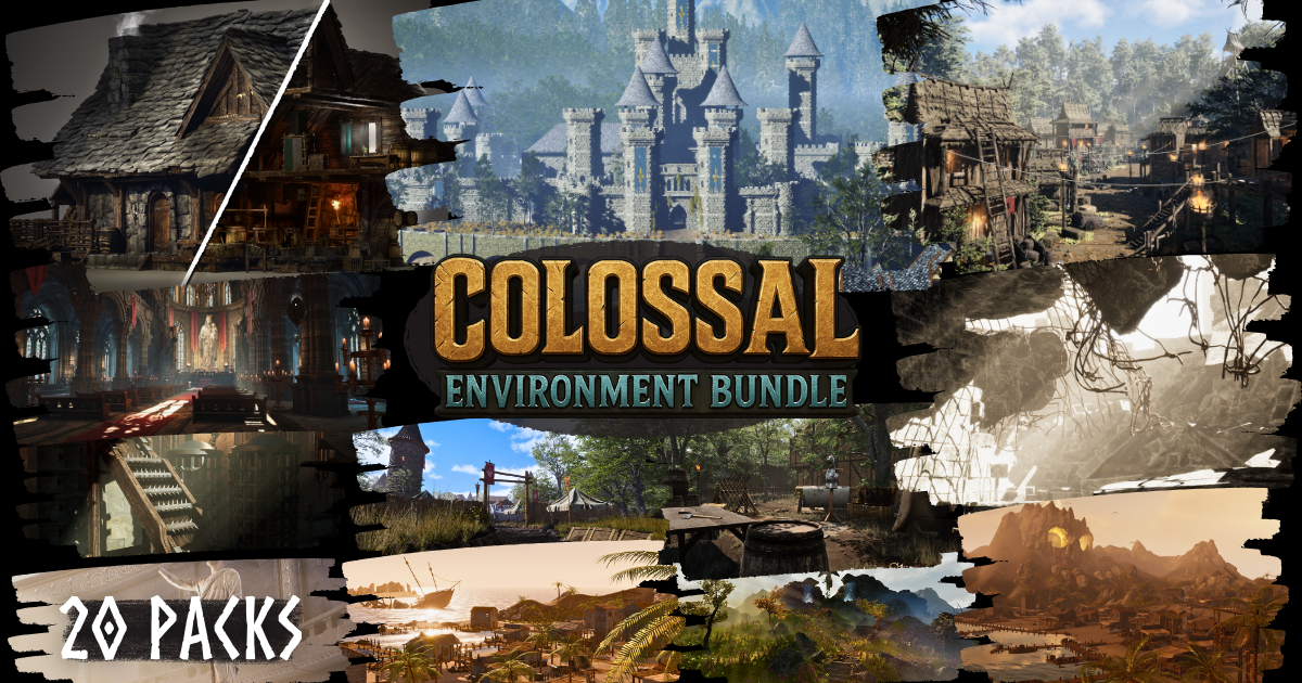 Colossal Environment Bundle | 3D Fantasy | Unity Asset Store