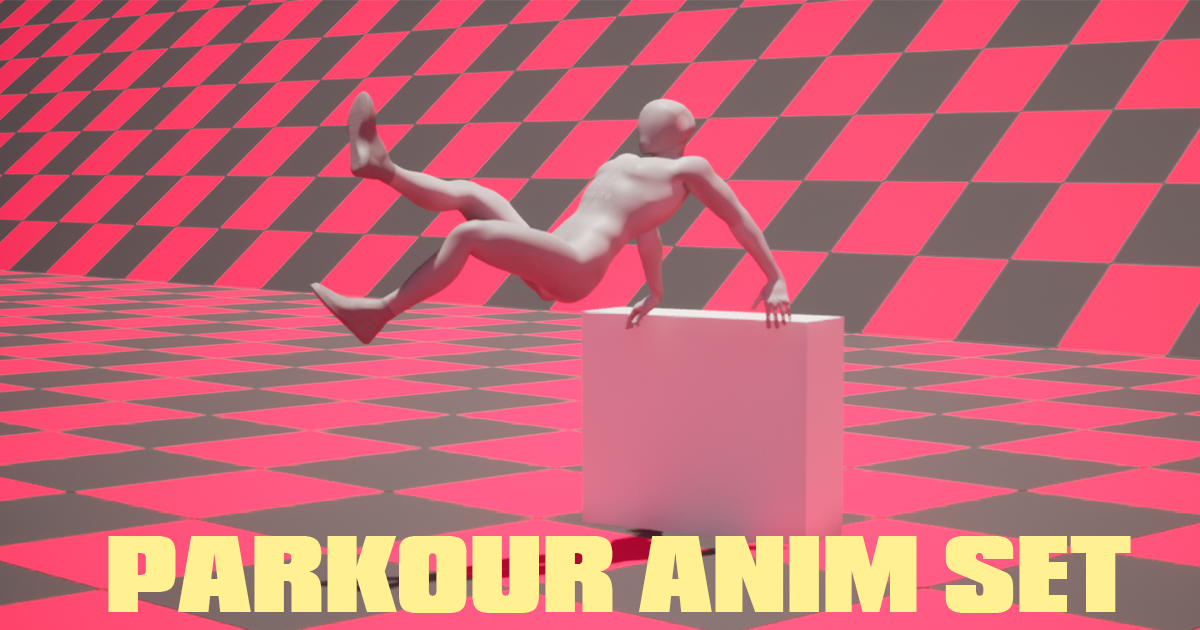 Parkour Anim Set | 3D 애니메이션 | Unity Asset Store