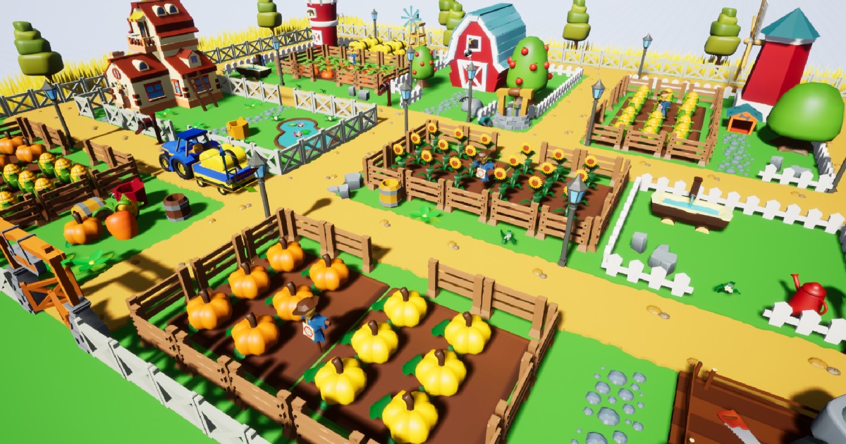 Farm Pack Low Poly 3D | 3D Props | Unity Asset Store