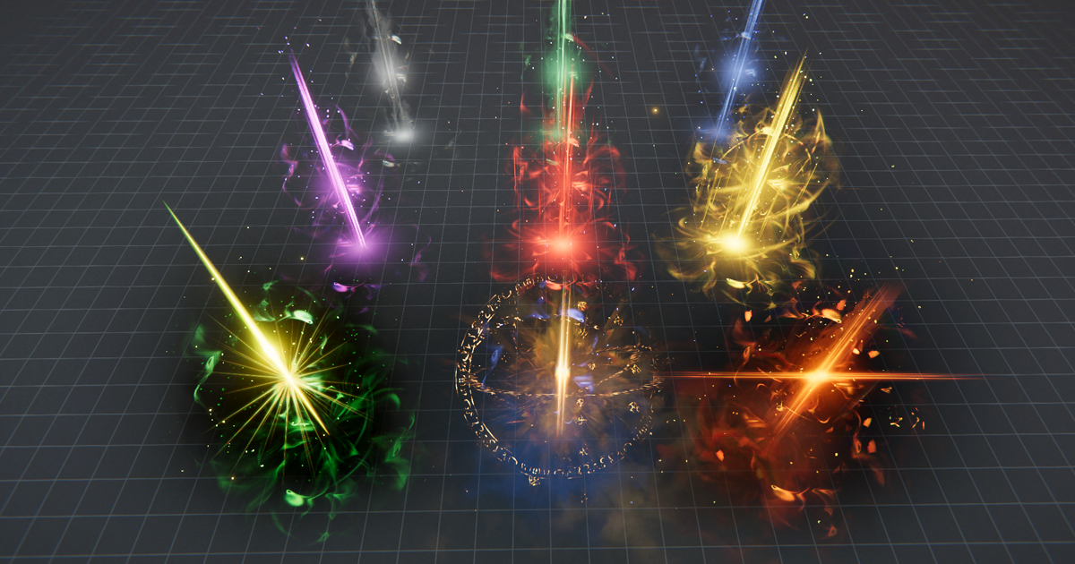 Realistic ARPG Pickups Auras and Buffs VFX | Spells | Unity Asset Store