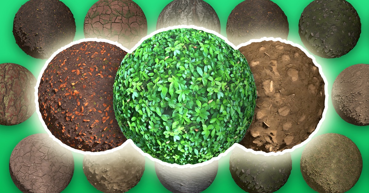 110+ Realistic Forest Environment Textures - Grass, Dirt & More | 2D ...