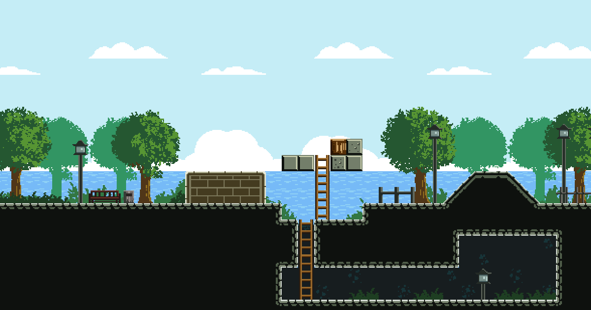 2D Pixel Oceanside | 2D Environments | Unity Asset Store