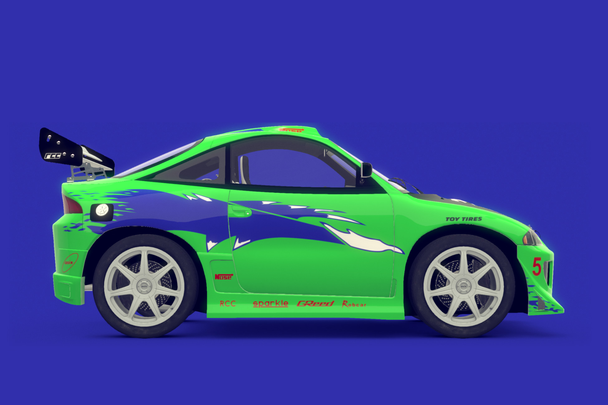 Cartoon Street Race Car | 3D Land | Unity Asset Store