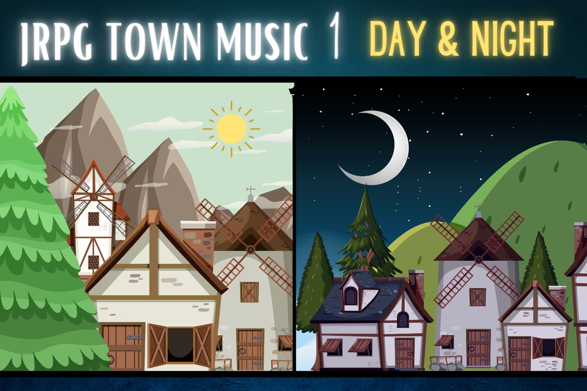 JRPG Town Music 1: Day & Night | Audio Music | Unity Asset Store