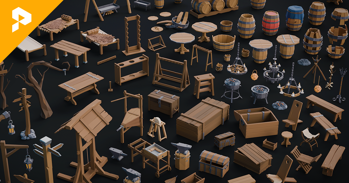 Poly Fantasy Pack | 3D Props | Unity Asset Store