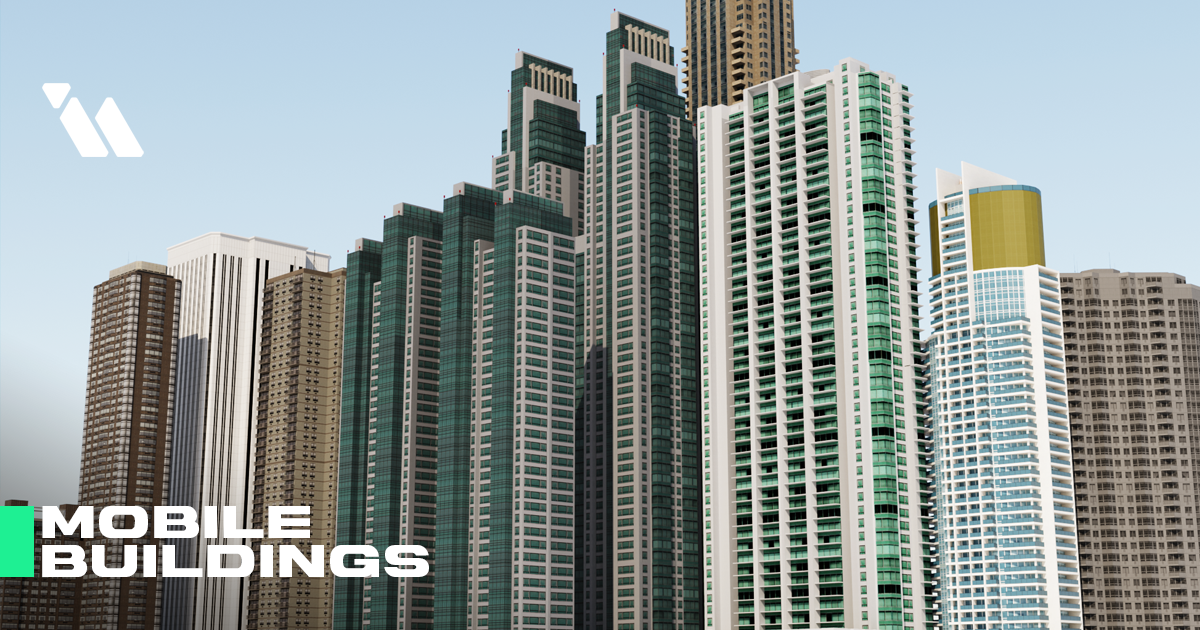 Mobile Ready Building Pack | 3D Urban | Unity Asset Store
