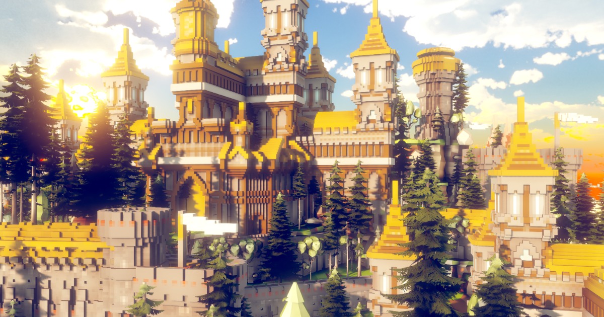 Medieval Castles Modular Pack Voxel | 3D Historic | Unity Asset Store
