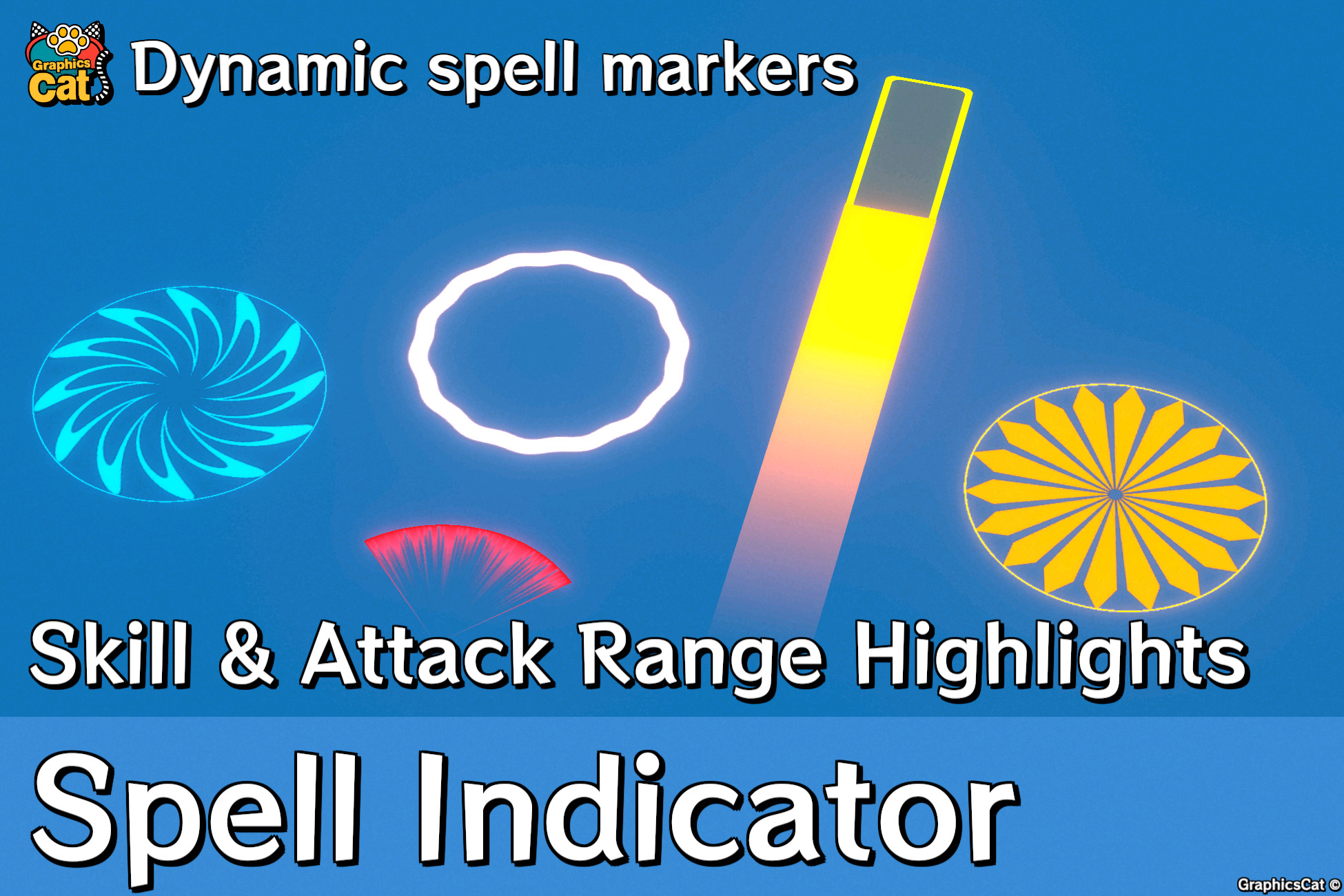 Spell Indicator - Skill & Attack Range Highlight | VFX Shaders | Unity Asset Store