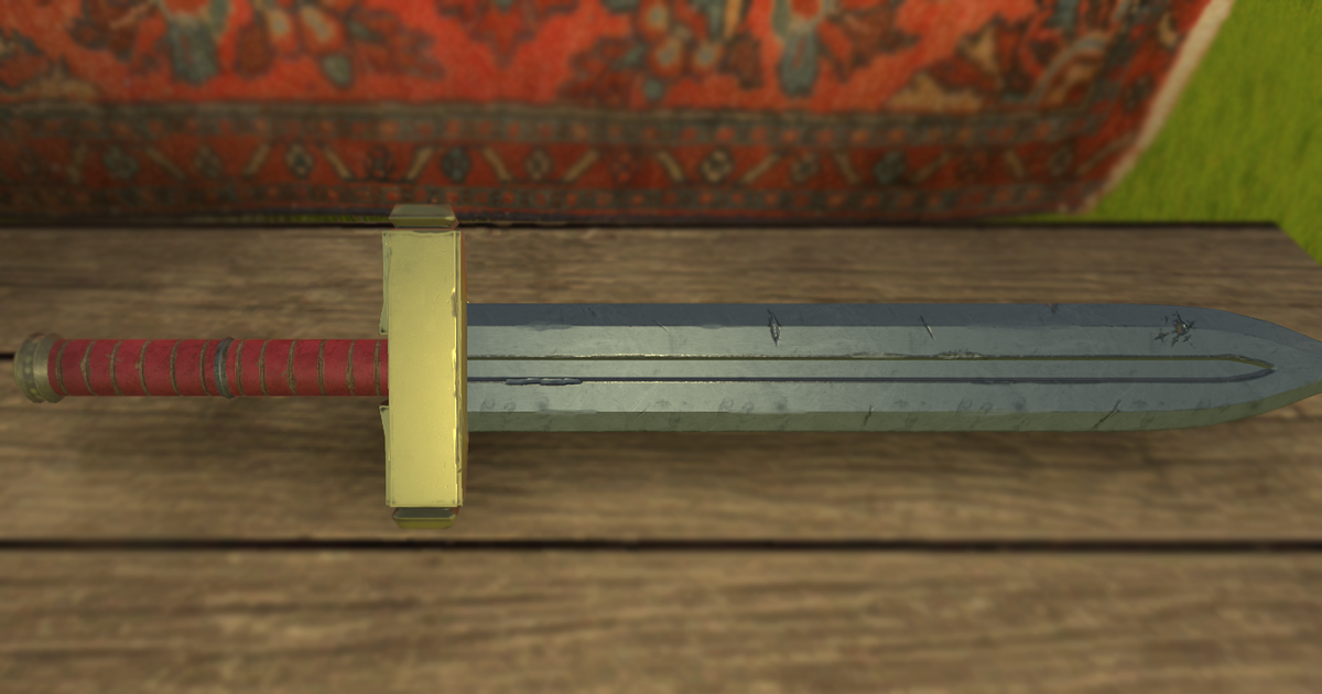 Heroic Broad Sword | 3D Weapons | Unity Asset Store