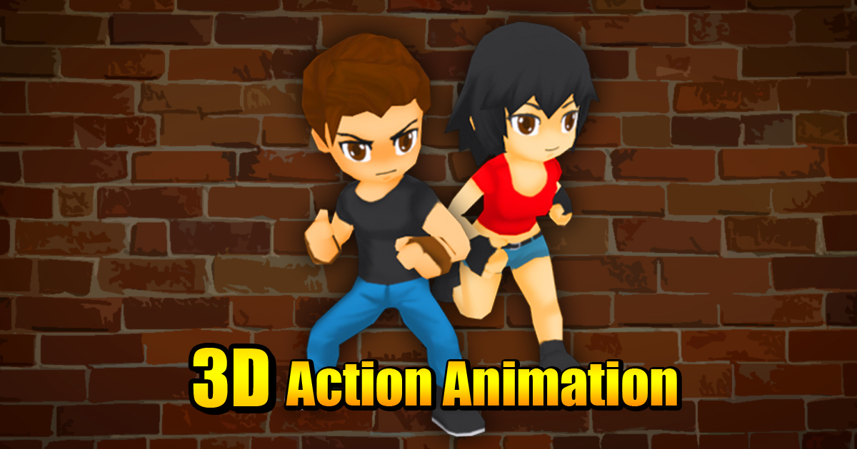 3D Animation Action game | 3D Animations | Unity Asset Store