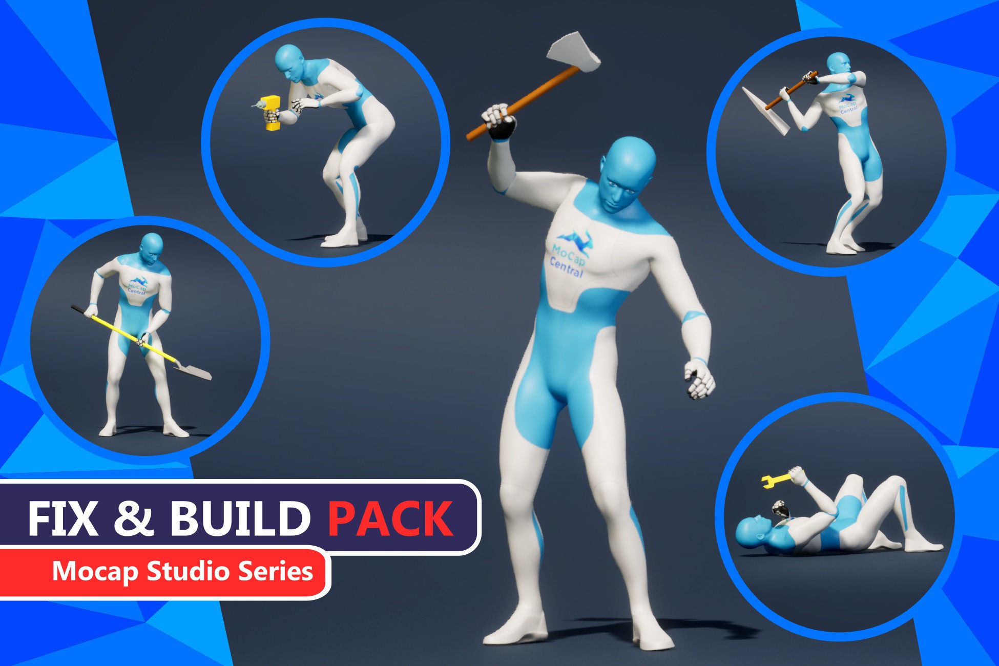 Mc Fix And Build Believable 3d Animations By Mocap Central 3d Animations Unity Asset Store