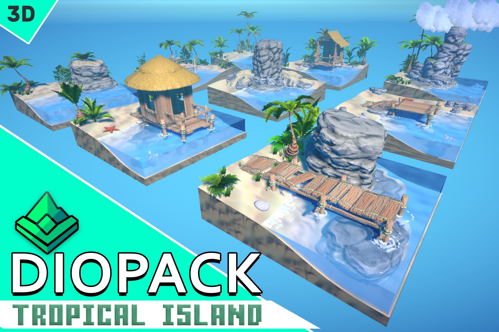 DioPack - Tropical Island | 3D Environments | Unity Asset Store