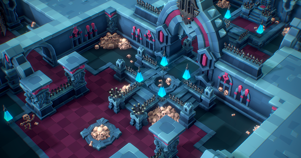 Crypt Dungeon Set - Proto Series | 3D Dungeons | Unity Asset Store