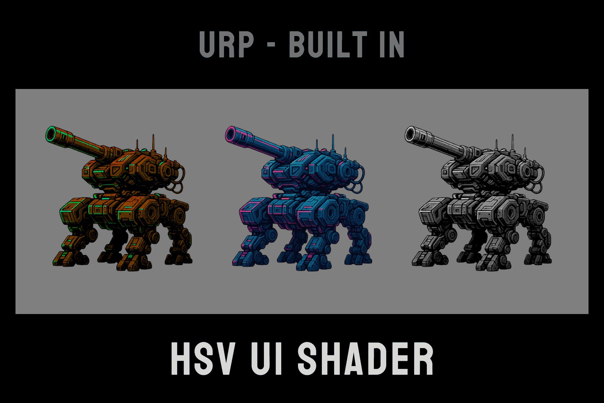HSV UI Shader | GUI Tools | Unity Asset Store