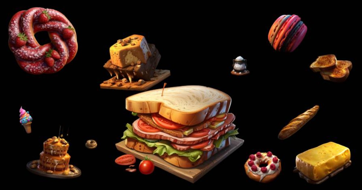 NHC Food Bakery | 2D Icons | Unity Asset Store NHC Food Bakery | 2D Icons | Unity Asset Store