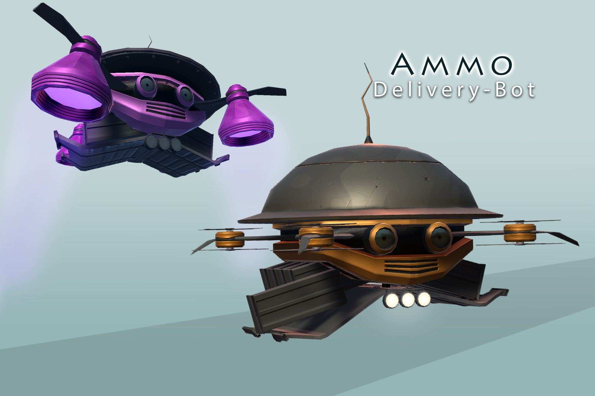 Ammo Delivery Bot | 3D ロボット | Unity Asset Store