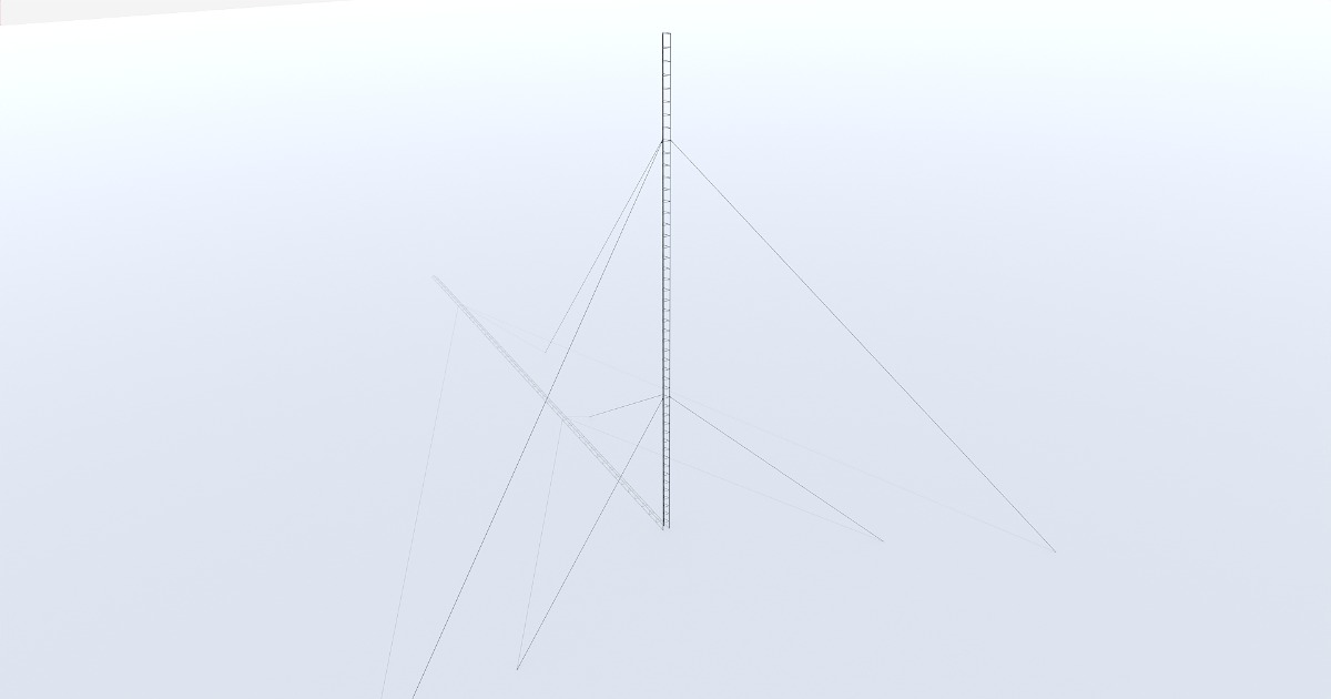 Modular Radio Antenna 2 | 3D Exterior | Unity Asset Store