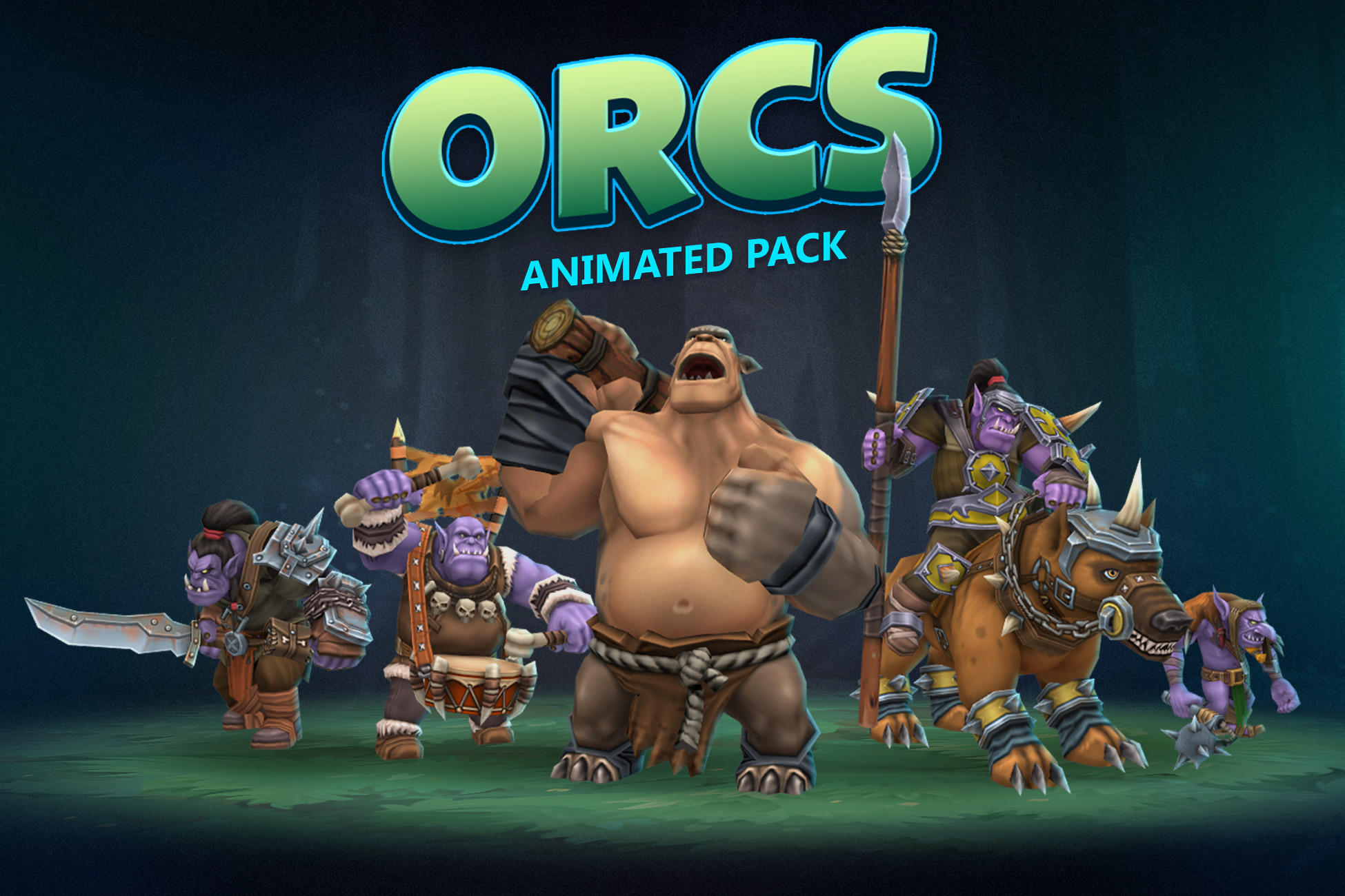 Orcs animated pack | 3D Characters | Unity Asset Store