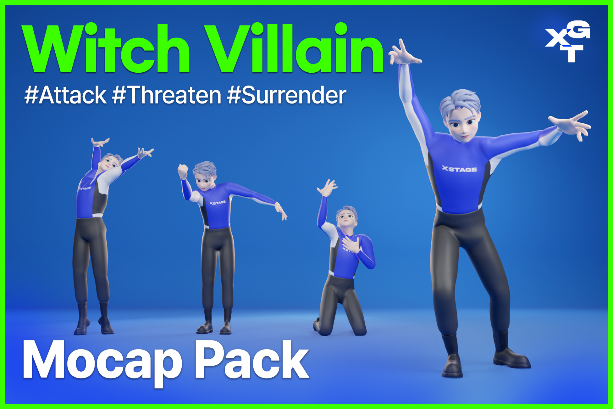 Witch Villain Mocap Pack | 3D 애니메이션 | Unity Asset Store