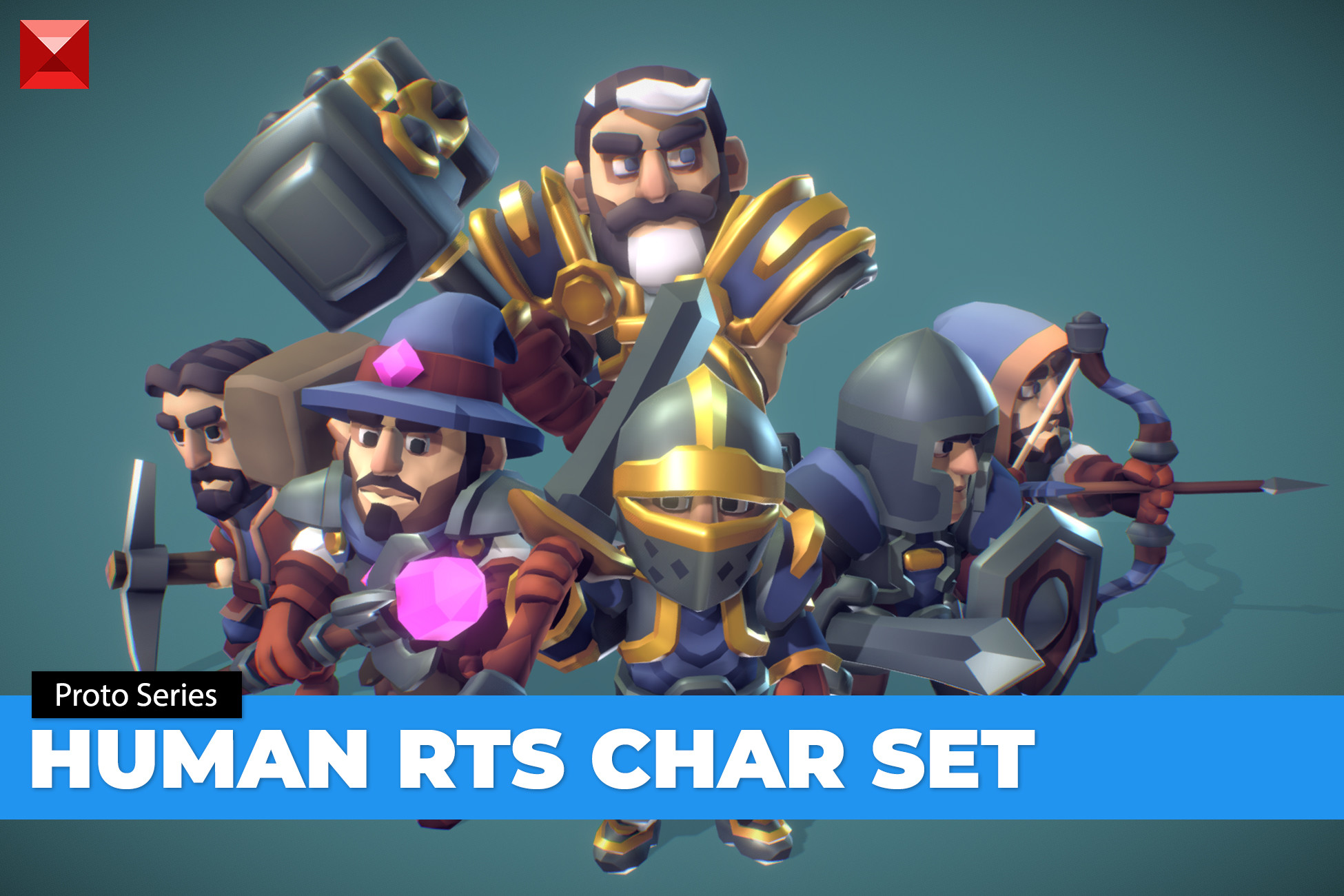 Human Alliance Set - Proto Series | Characters | Unity Asset Store