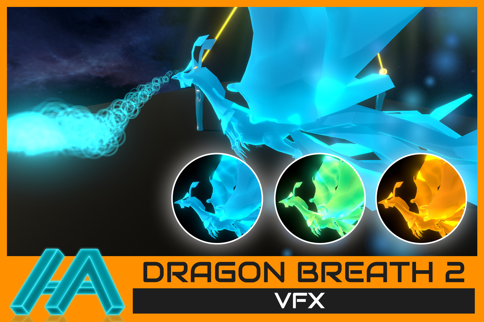 Dragon VFX 02 (Built-In + URP) | VFX | Unity Asset Store
