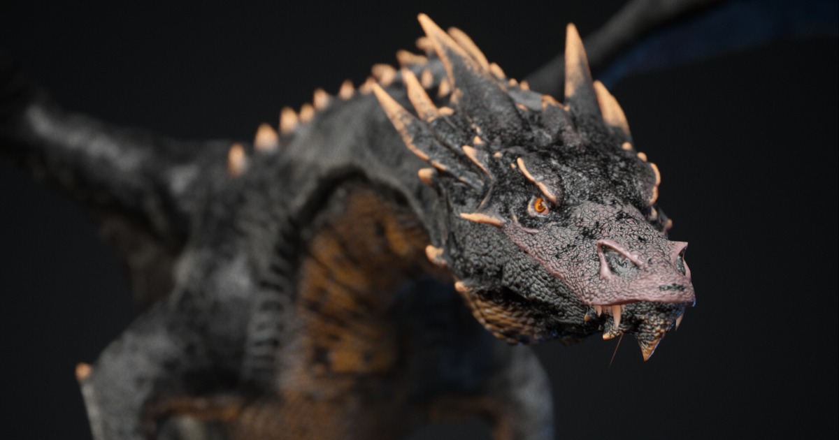 Dragon1 | 3D Creatures | Unity Asset Store