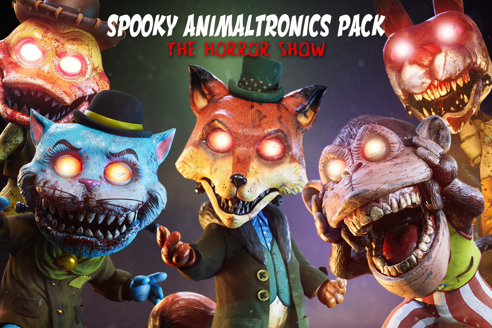 Spooky Animaltronics Pack | 3D Humanoids | Unity Asset Store