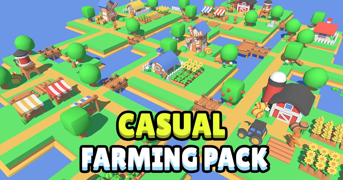 Casual Farming Pack | 3D Environments | Unity Asset Store