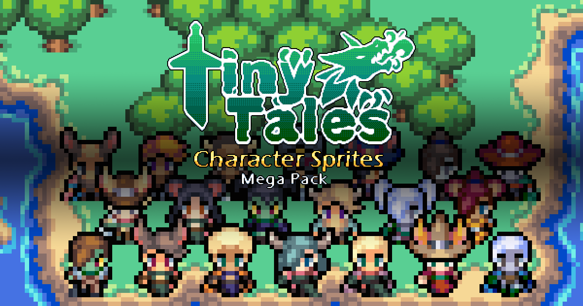 Tiny Tales: Mega Sprite Pack | 2D Characters | Unity Asset Store