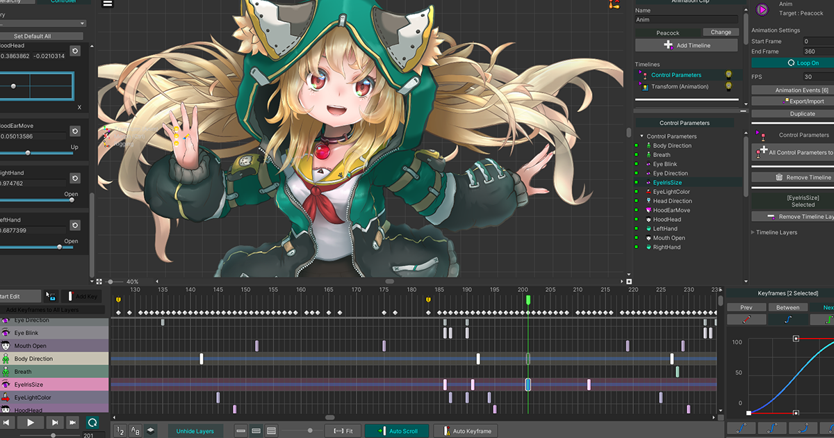 Anyportrait 2d Character Animation 动画 工具 Unity Asset Store