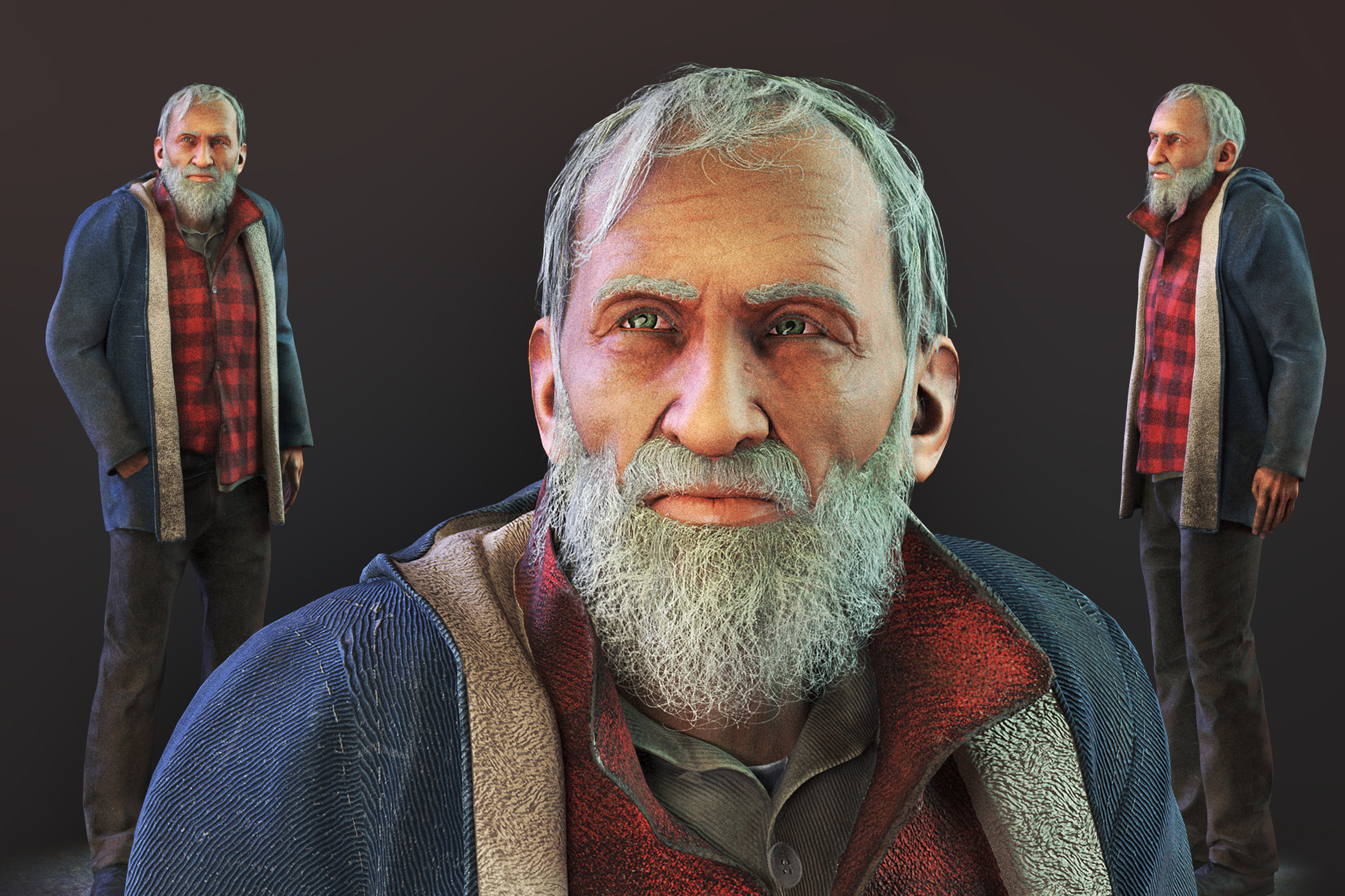 Homeless Person Josh | Characters | Unity Asset Store