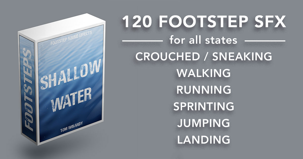 Footsteps Sound FX - Shallow Water / Wet Surface | Foley Sound FX ...