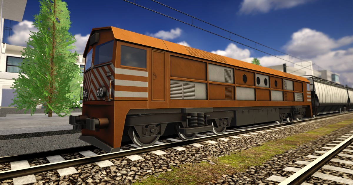 Locomotive 15 | 3D Land | Unity Asset Store
