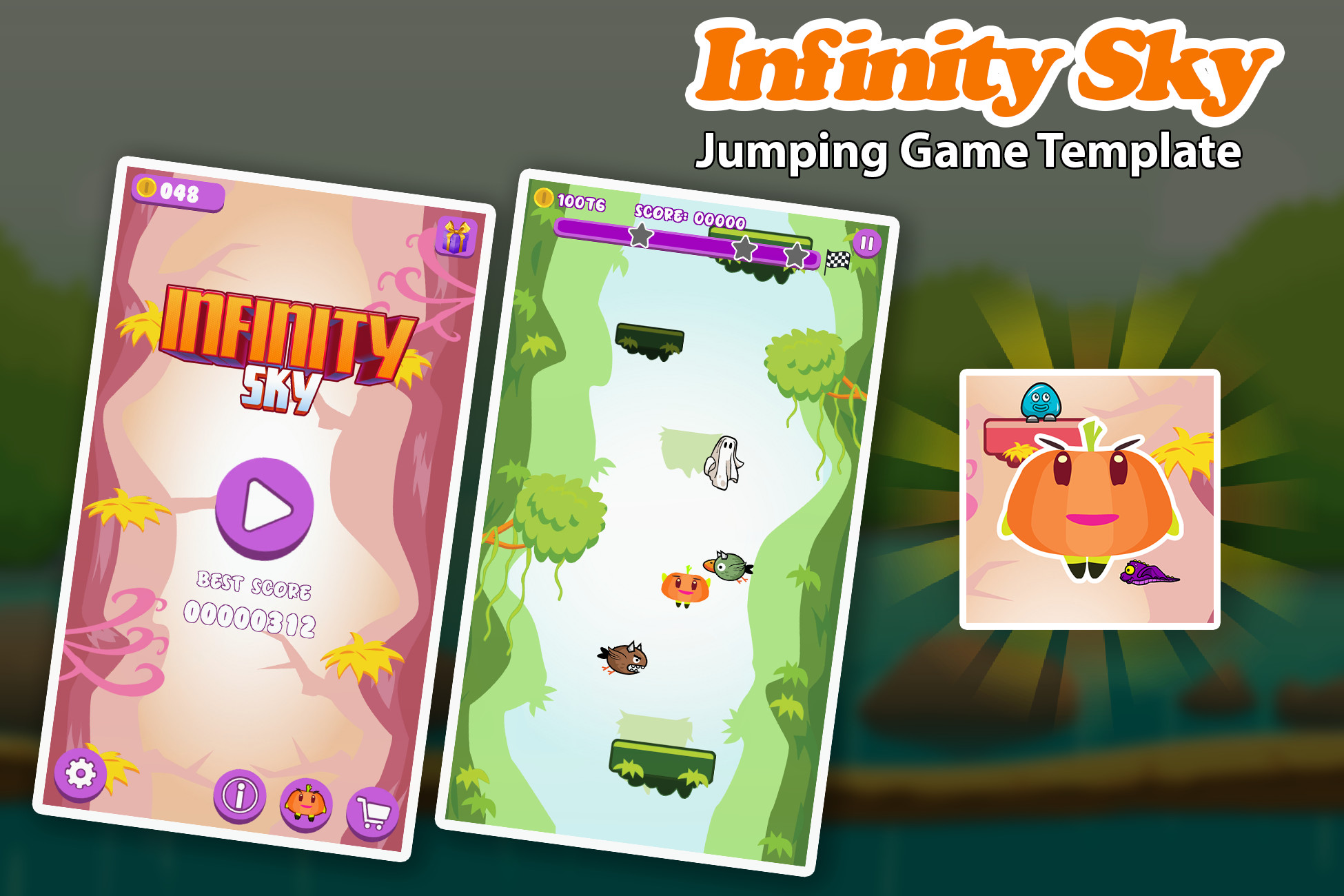 Infinity Sky - Complete Game Template | Packs | Unity Asset Store