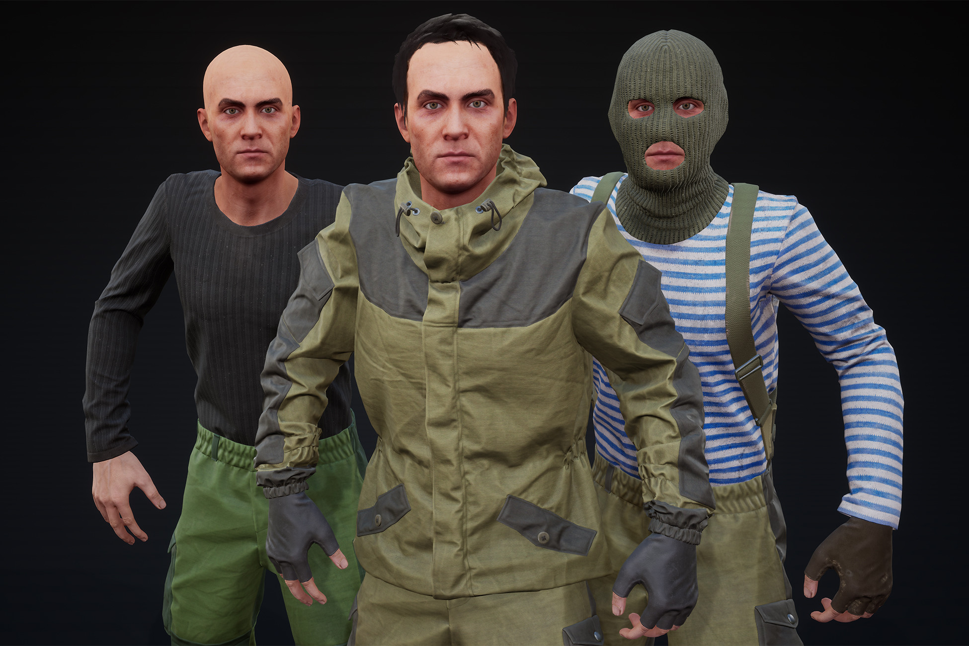 Soldier Gorka Suit | 캐릭터 | Unity Asset Store