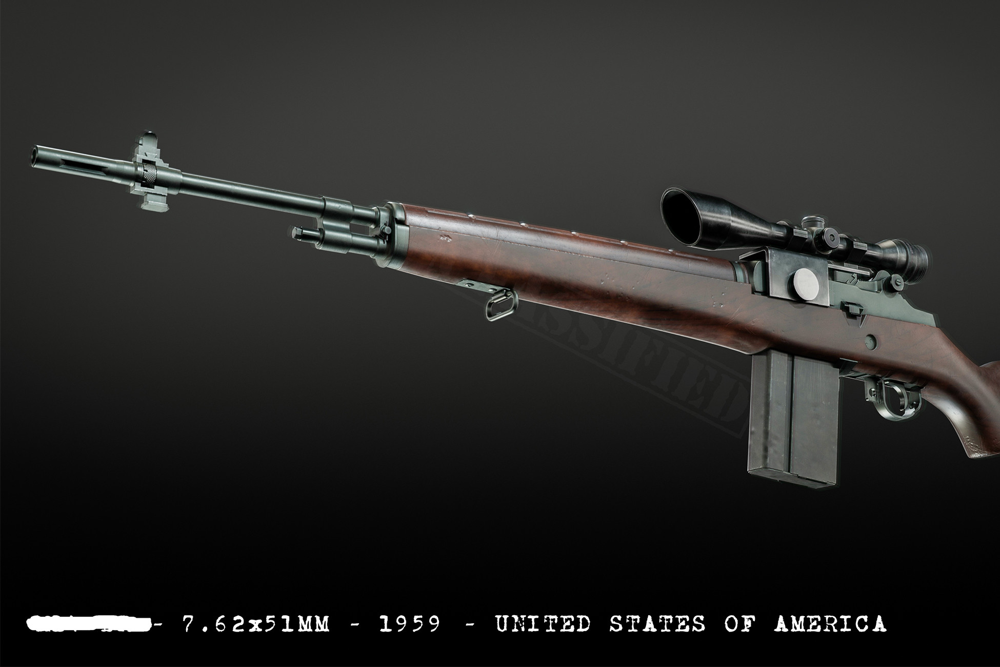 M14 - HDRP | 3D Guns | Unity Asset Store