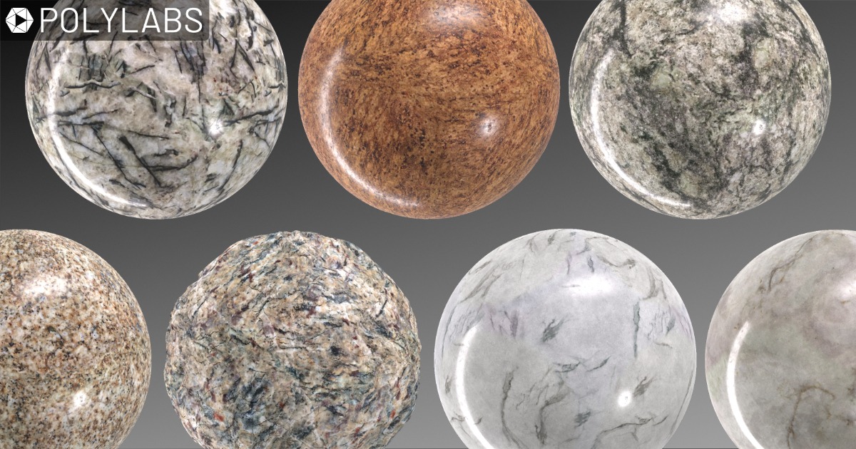 Marble and Granite Substances & Materials | 2D Stone | Unity Asset Store