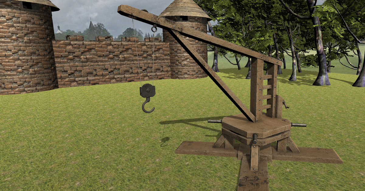 Wooden_crane | 3D Props | Unity Asset Store