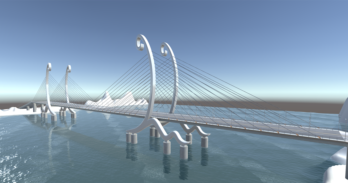Wave Bridge | 3D Environments | Unity Asset Store