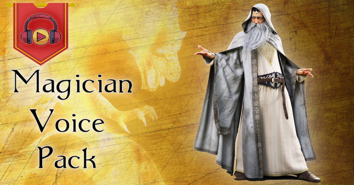 Old Magician - Voice Pack | Voices Sound FX | Unity Asset Store