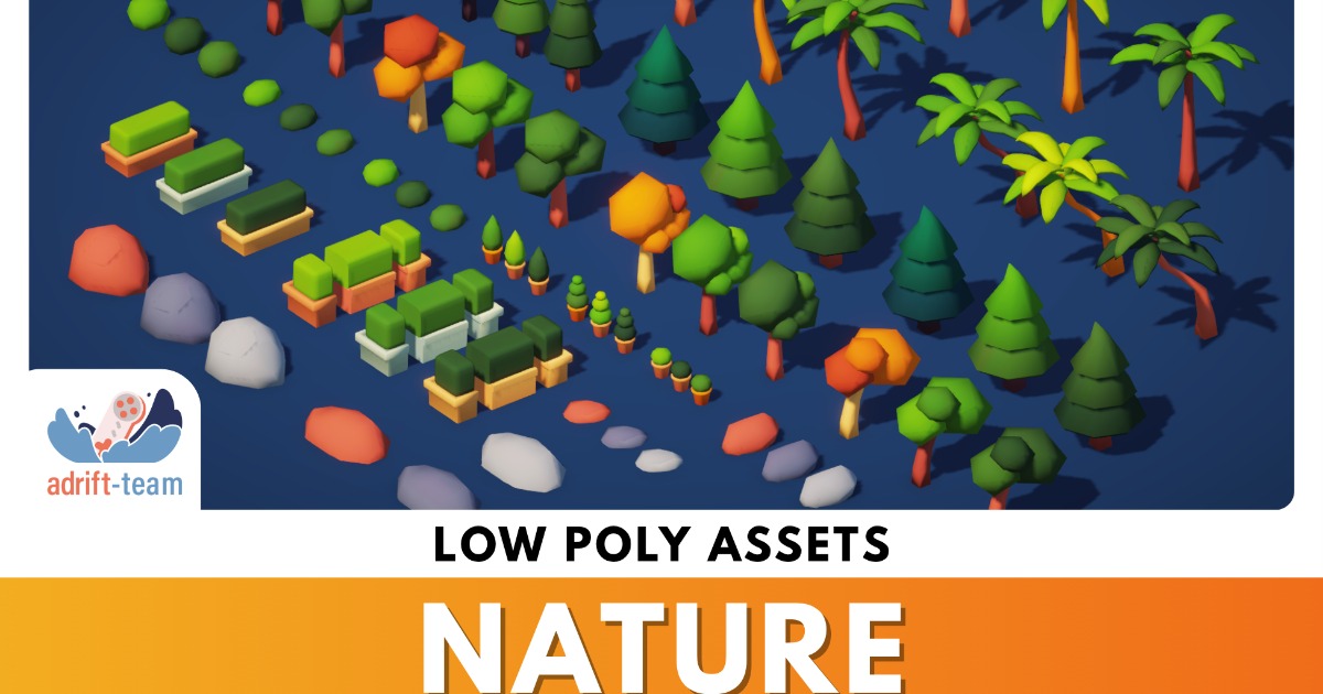 Nature Pack - Low Poly Assets | 3D Vegetation | Unity Asset Store