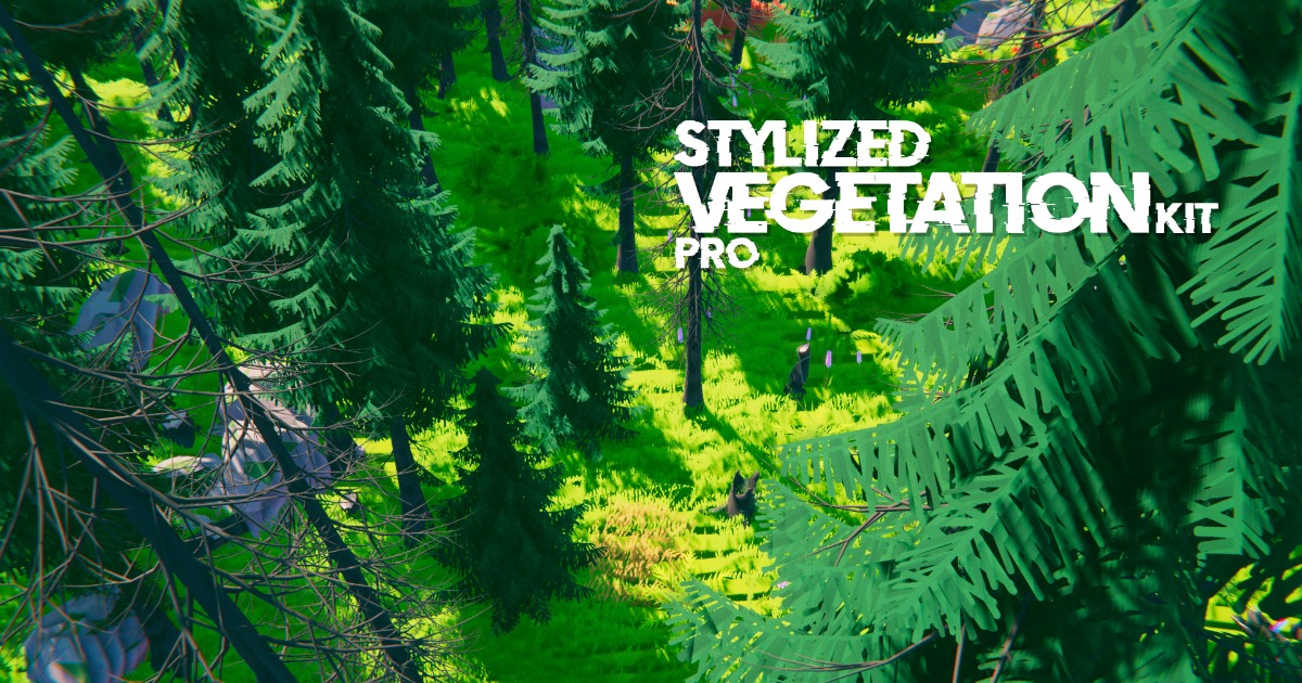 Stylized Vegetation Kit Pro | 3D Environments | Unity Asset Store