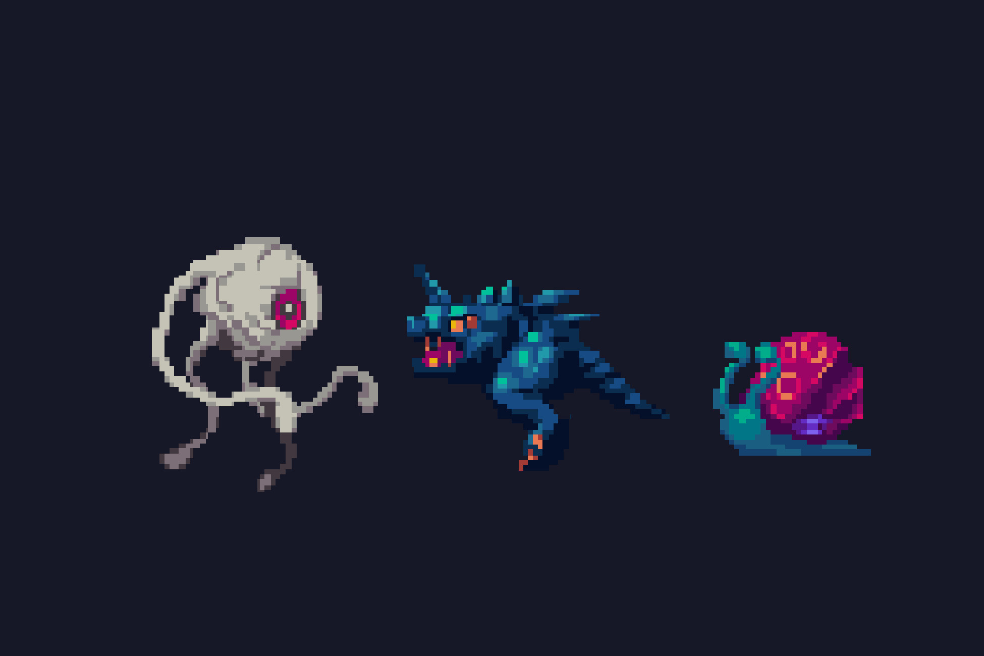 Warped Enemies Pack 2 | 2D 캐릭터 | Unity Asset Store