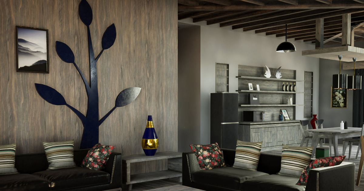 Smith's Home 2 | 3D Interior | Unity Asset Store