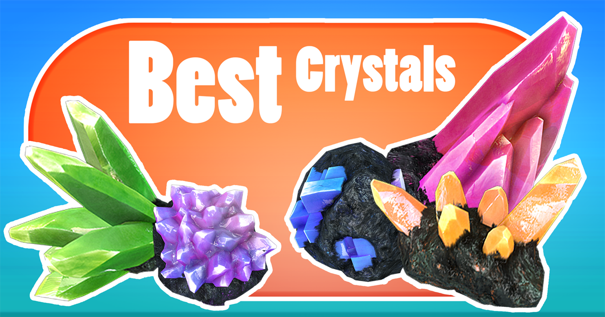 Best Crystals (75 crystal gems) | 3D Fantasy | Unity Asset Store