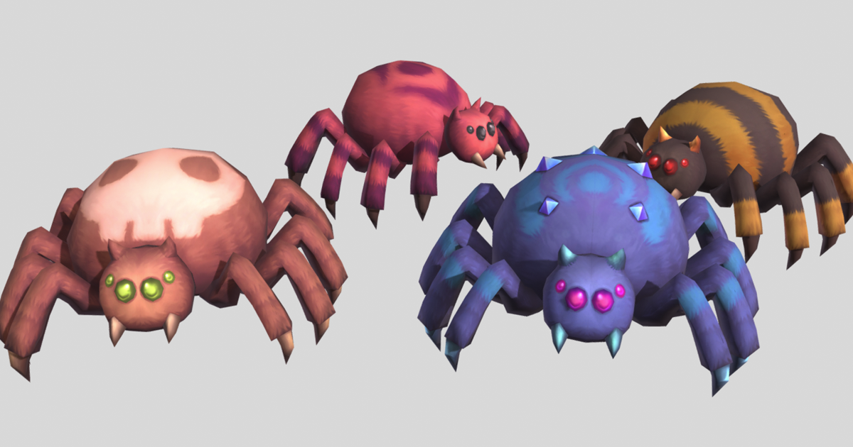 SpiderBo | 3D Animals | Unity Asset Store