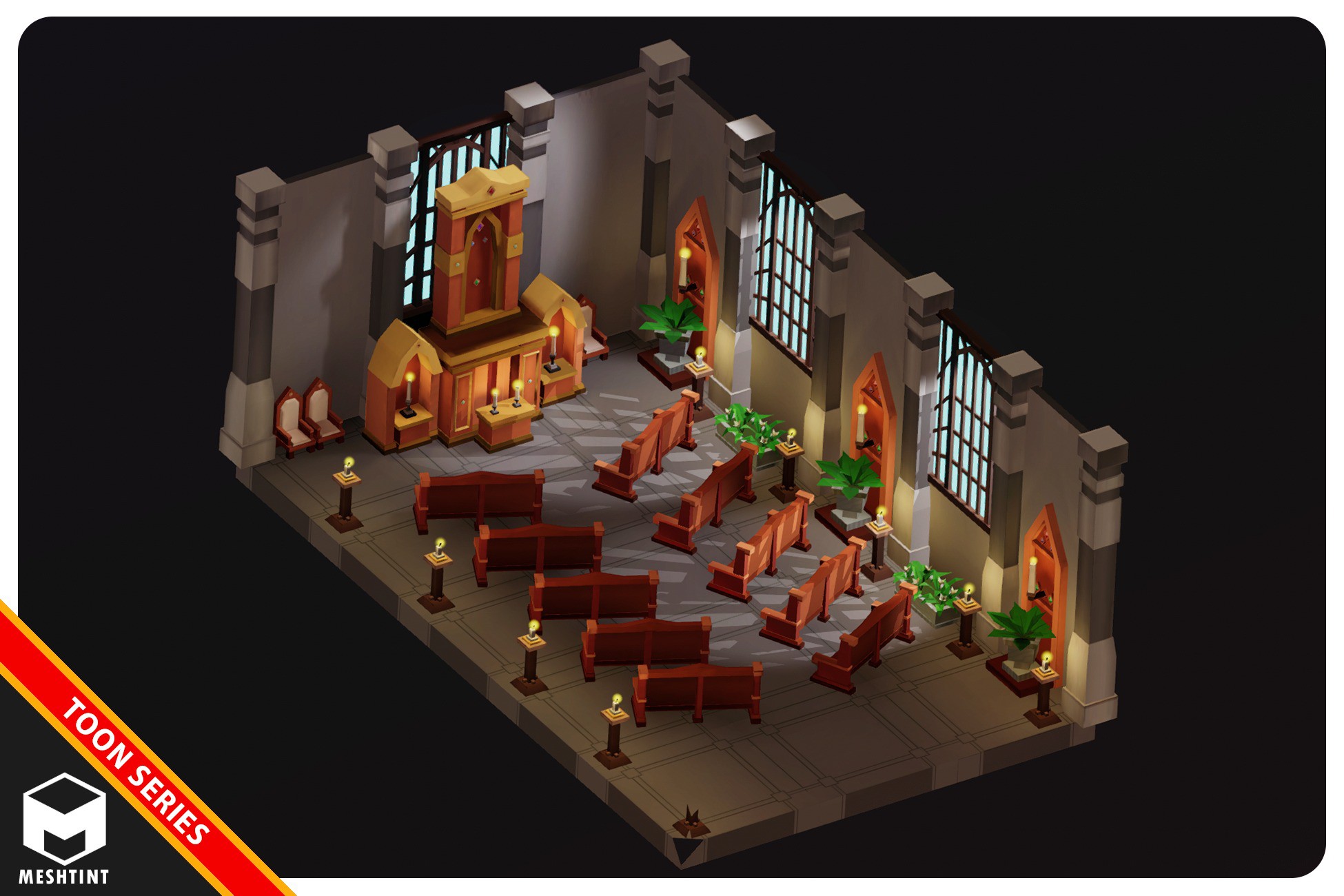 Medieval Interiors Pack Toon Series | 3D Fantasy | Unity Asset Store