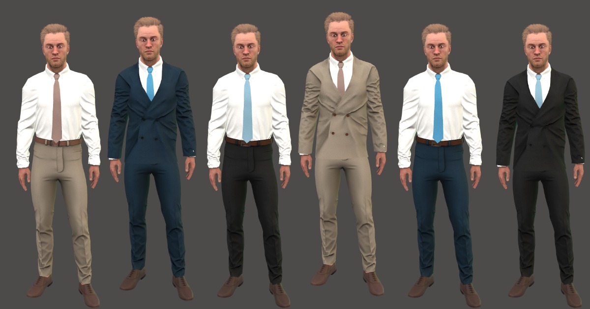 NPC Office Man | Characters | Unity Asset Store