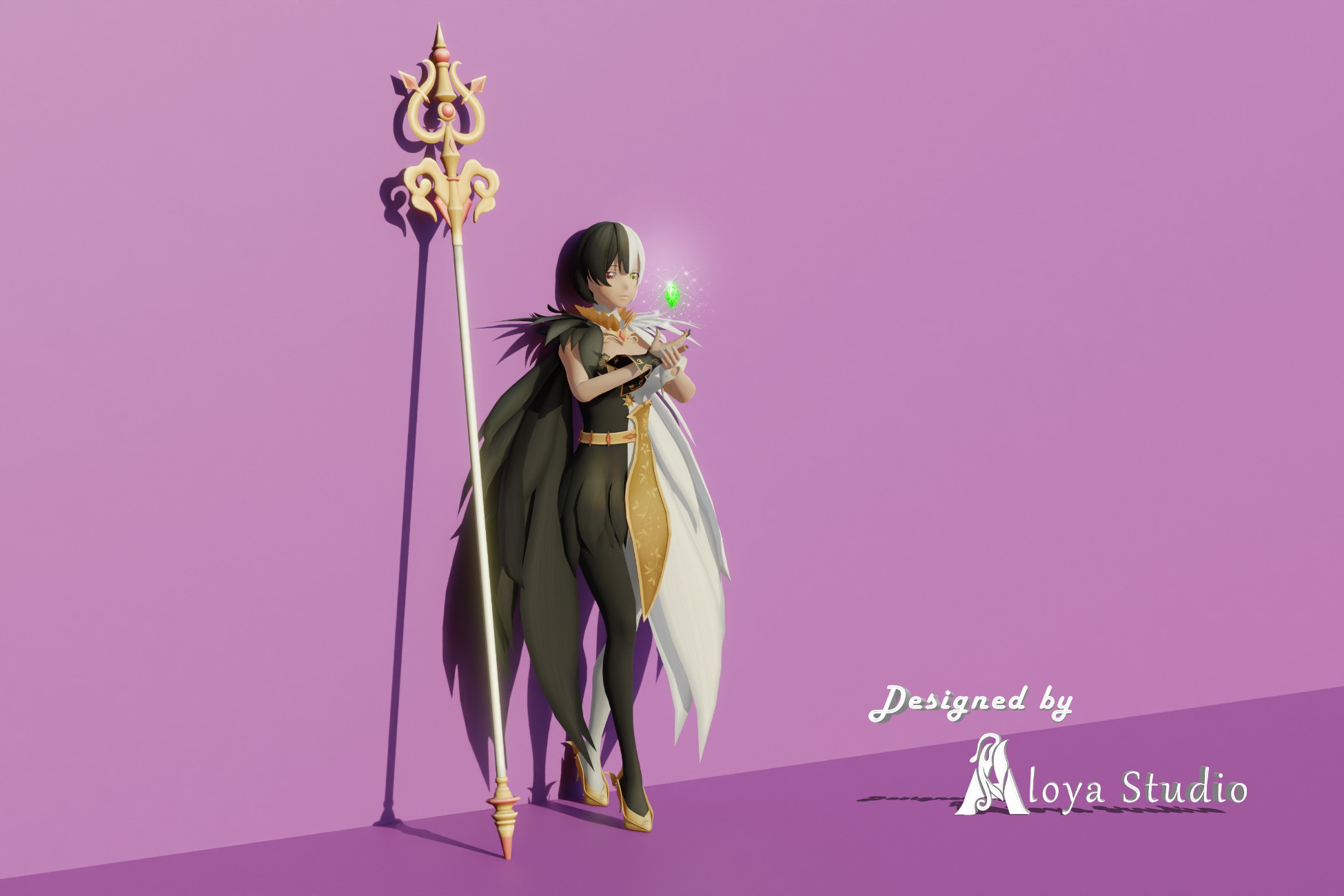 Anime Character - Fantasy Magical Girl 2 | Characters | Unity Asset Store